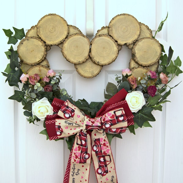 Heart Shaped Wreath - Etsy