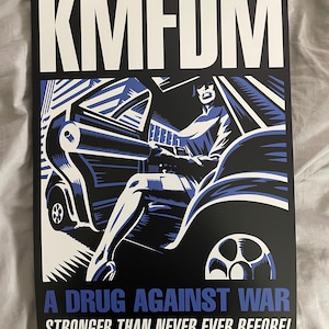 KMFDM - A Drug Against War - 11x17 Poster Print - Etsy
