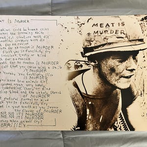 The Smiths - Meat is Murder - 11x17 Poster Print - Etsy