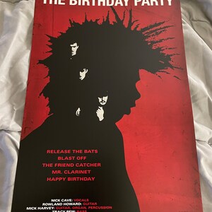 The Birthday Party 4AD 11x17 Poster Print - Etsy