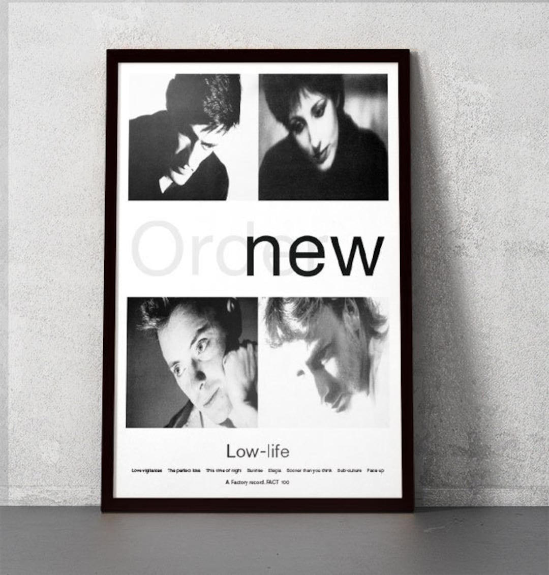 New Order - Low-life - 11x17 Poster Print - Etsy