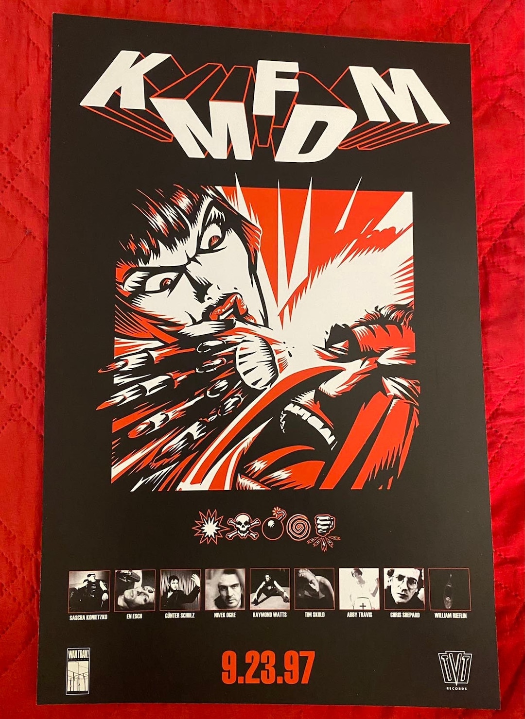 KMFDM Symbols 11x17 Poster Print - Etsy