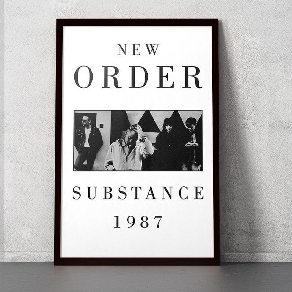 New Order Poster - Etsy