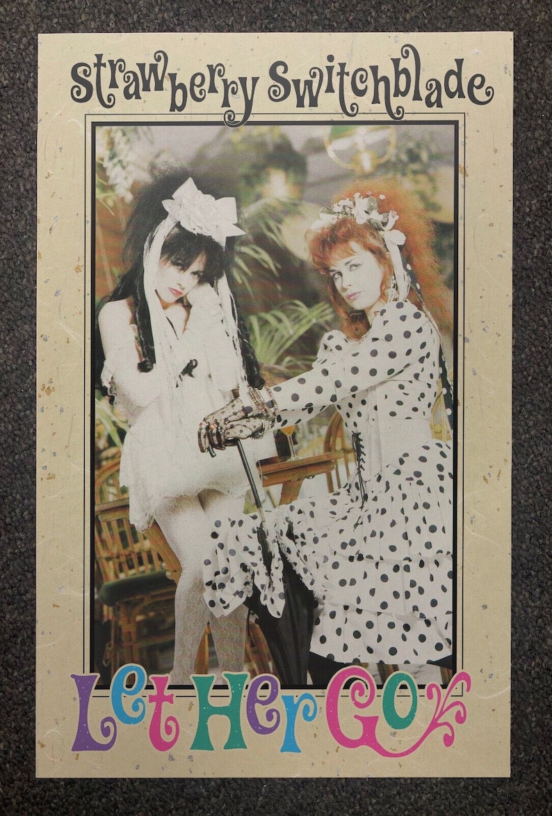 Strawberry Switchblade - Let Her Go - 11x17 Poster Print - Etsy