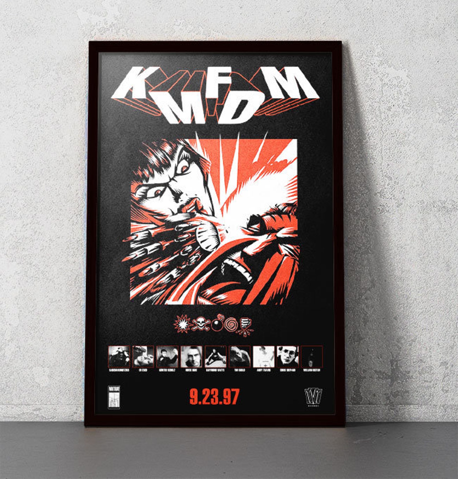 KMFDM - Symbols - 11x17 Poster Print - Etsy