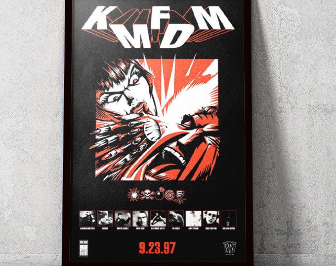 KMFDM Symbols 11x17 Poster Print - Etsy