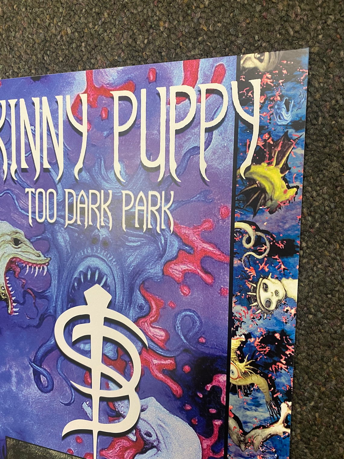 Skinny Puppy Too Dark Park 11x17 Poster Print - Etsy