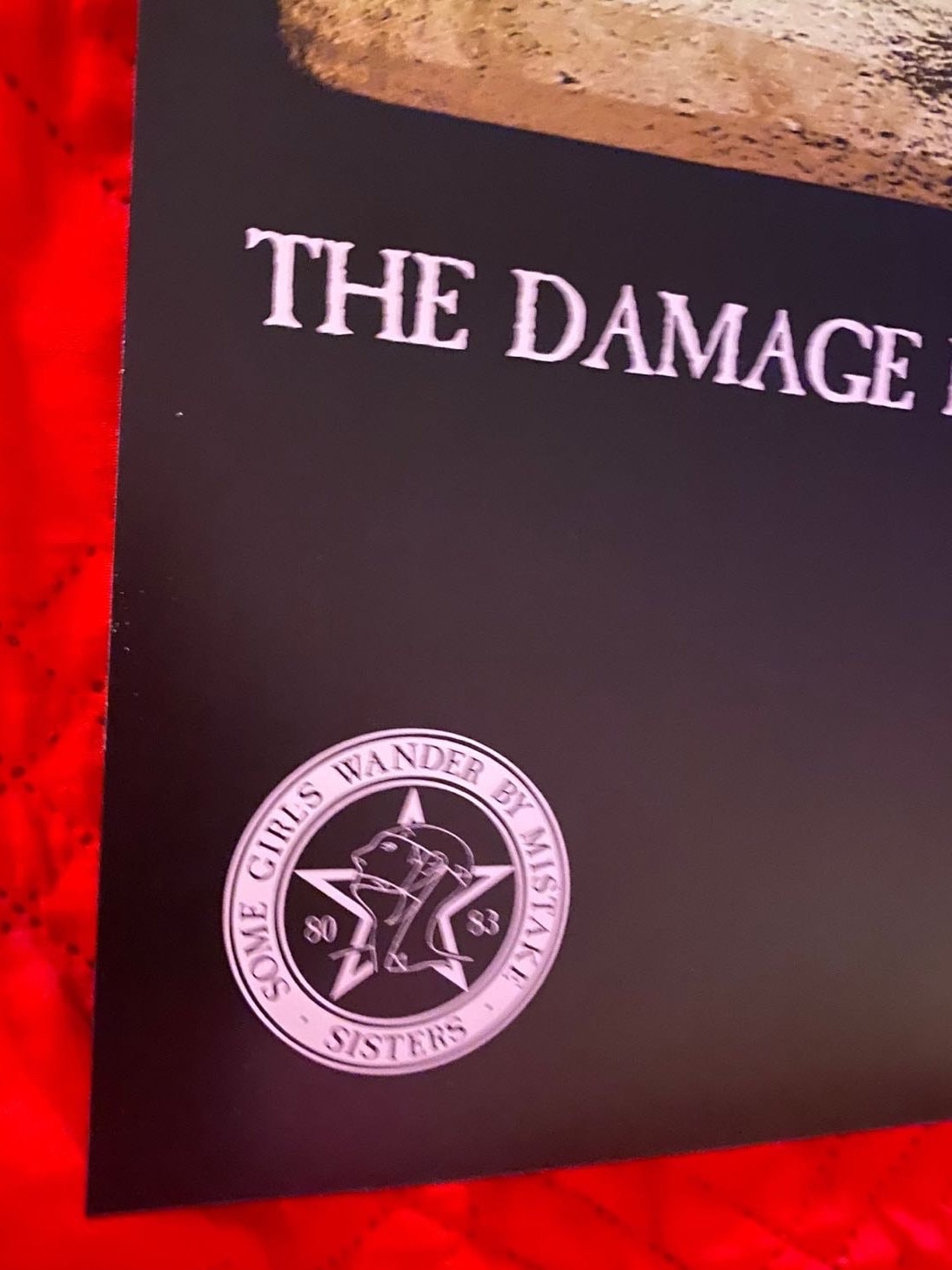 The Sisters of Mercy The Damage Done Poster Print sold by Ilia Dimitrov ...