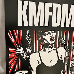 KMFDM - Juke Joint Jezebel - 11x17 Poster Print - Etsy