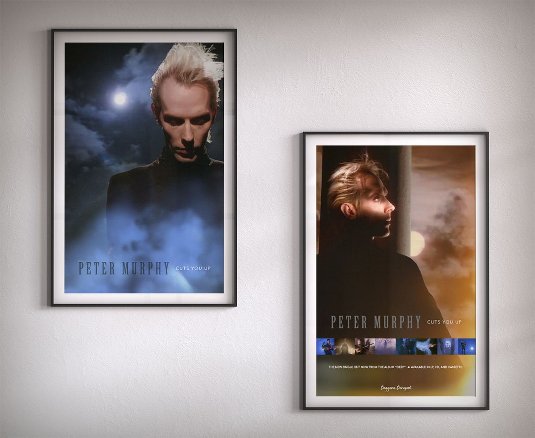 Peter Murphy Cuts You up 11x17 Poster Print - Etsy