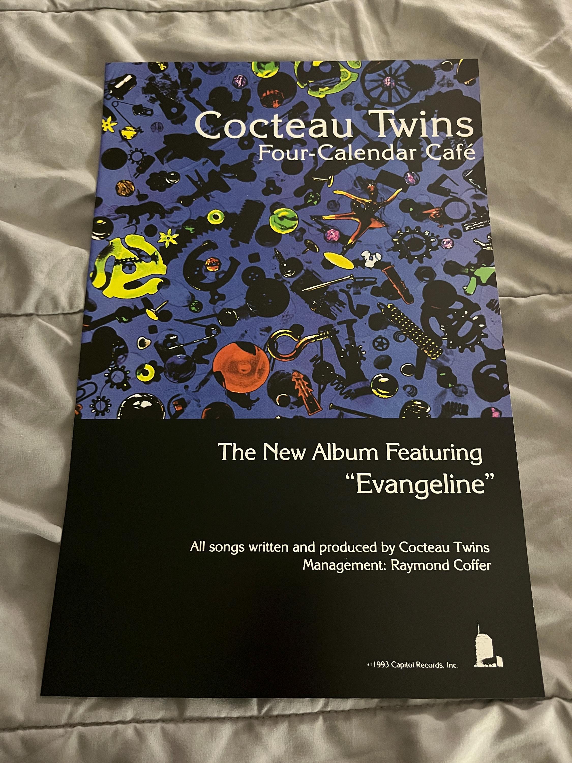 Cocteau Twins - Garlands / Four Calendar Cafe - 11x17 Poster Print - Etsy