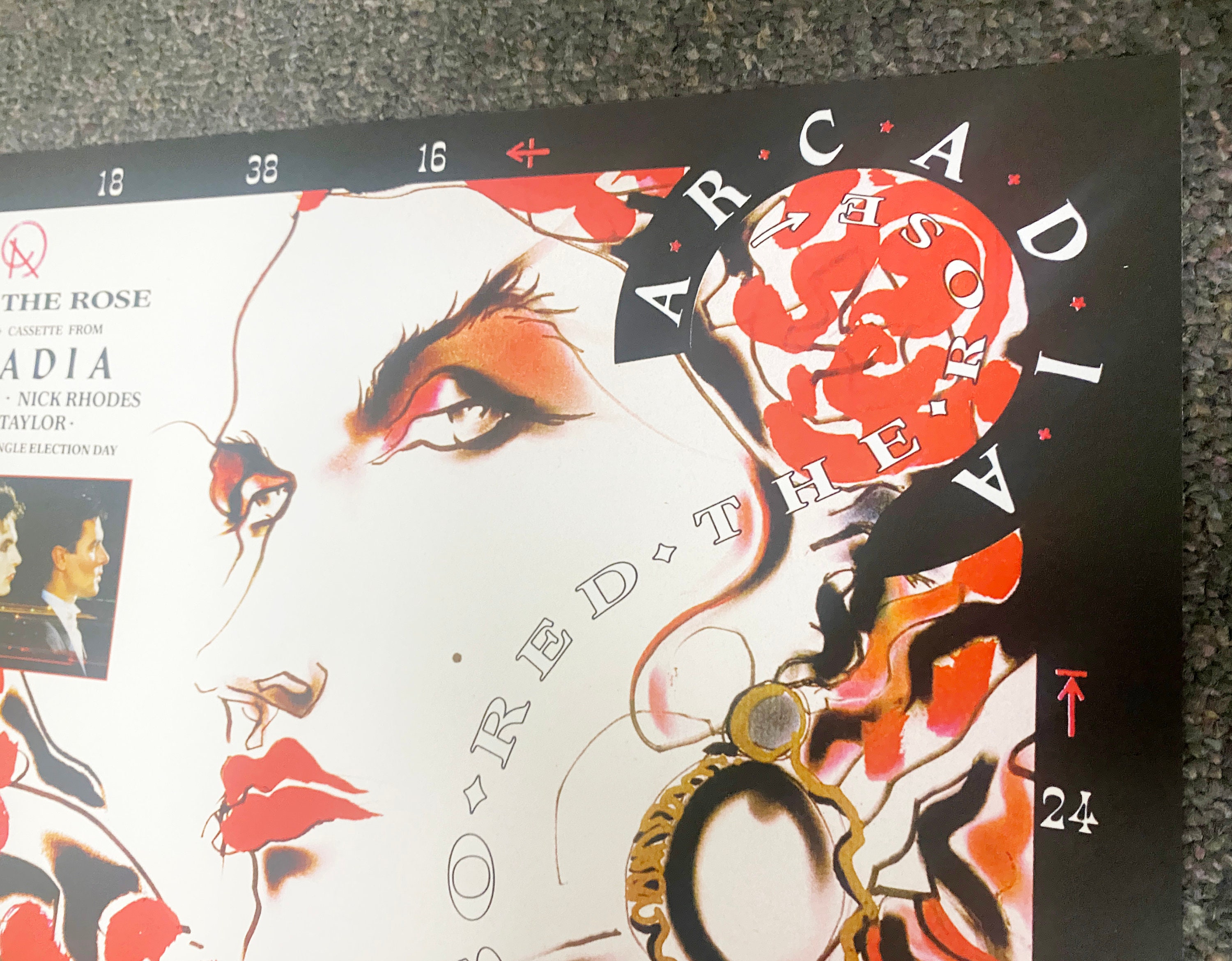 Arcadia So Red The Rose Poster Print sold by Cathi Seaweed | SKU ...