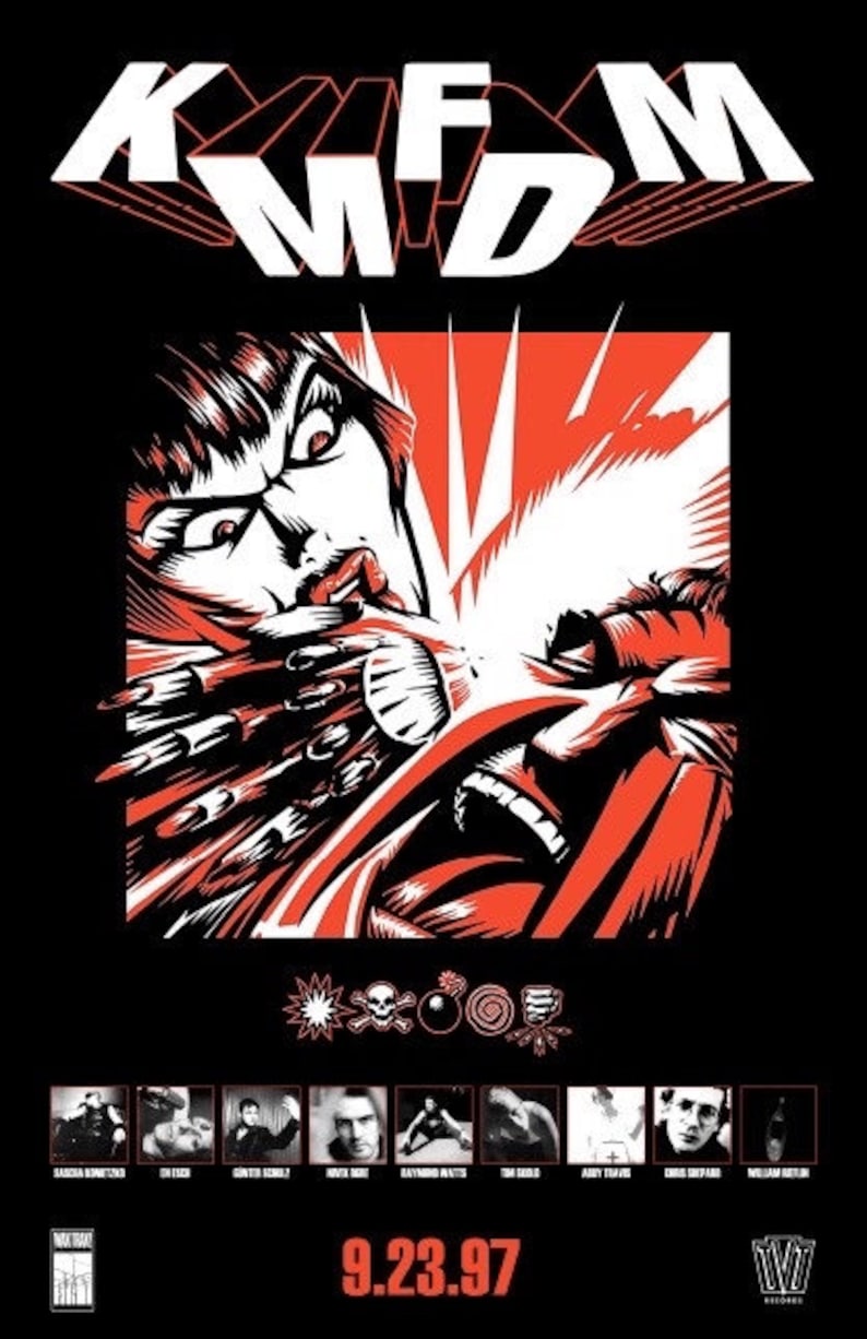 KMFDM Symbols 11x17 Poster Print - Etsy