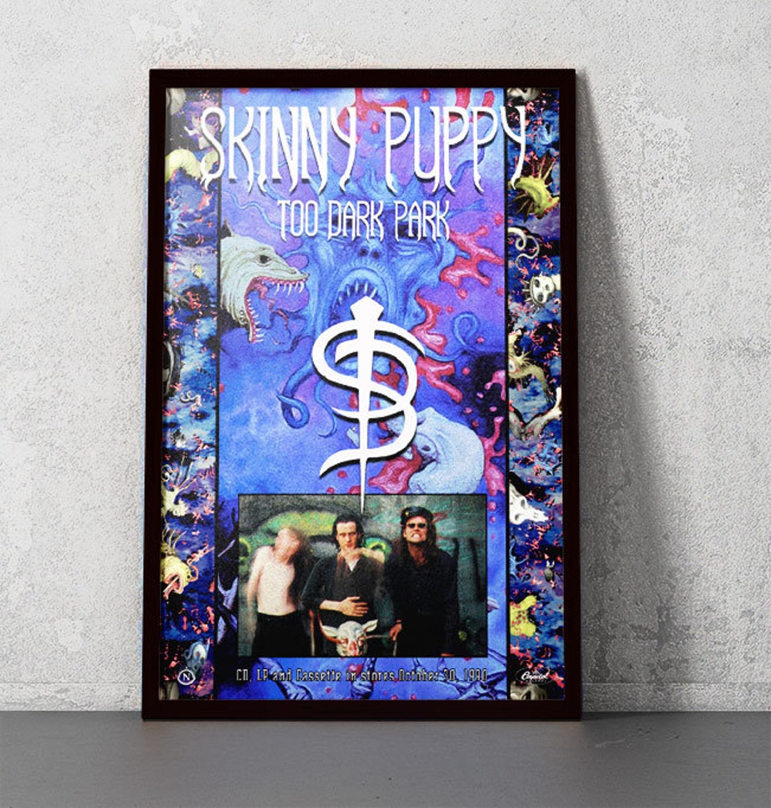 Skinny Puppy Too Dark Park 11x17 Poster Print - Etsy