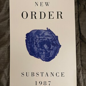 New Order - Substance 1987 - 11x17 Poster Print - Etsy