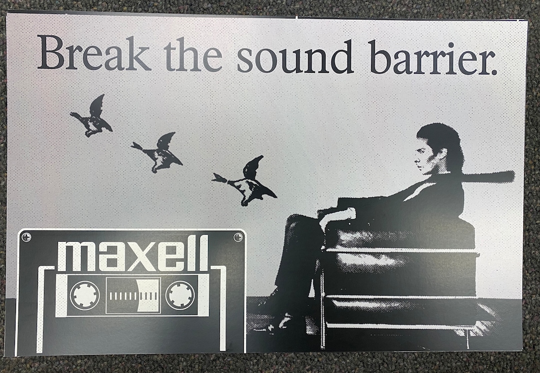 Peter Murphy Maxell Advert Bauhaus 11x17 Poster Print - Etsy
