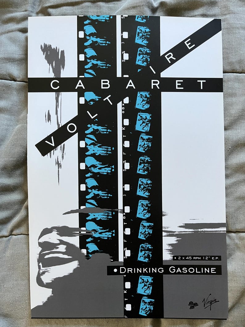 Cabaret Voltaire - Micro-phonies / Drinking Gasoline - Poster Print ...
