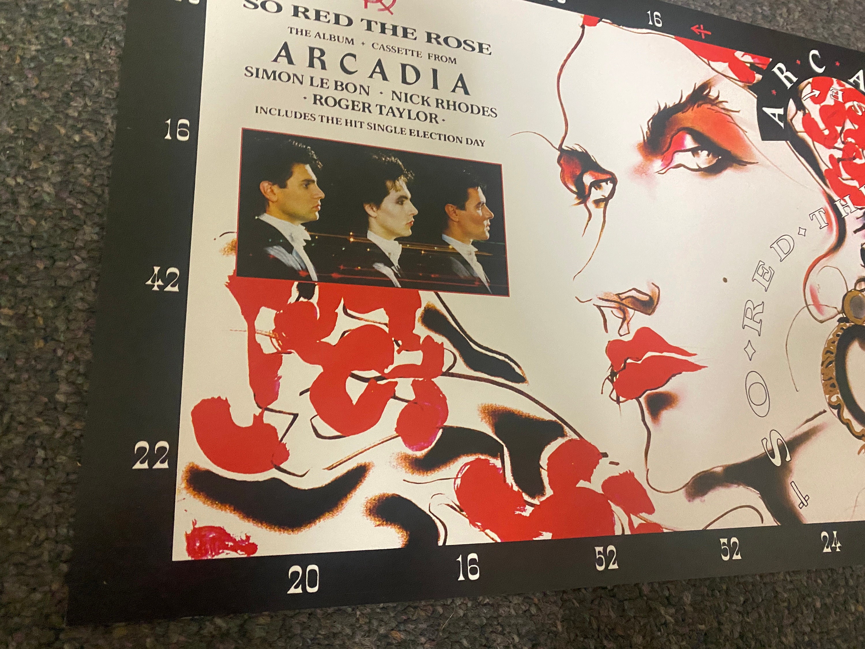 Arcadia So Red The Rose Poster Print sold by Cathi Seaweed | SKU ...