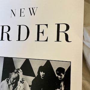 New Order - Substance 1987 - 11x17 Poster Print - Etsy