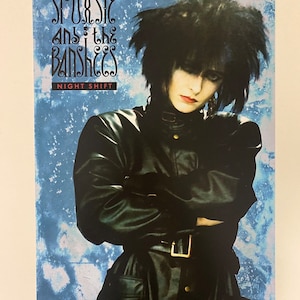 Siouxsie & the Banshees - Night Shift - 11x17 Poster Print - Etsy