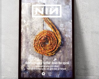 Nine Inch Nails - Further Down the Spiral - 11x17 Poster Nine Inch Nails - Further Down the Spiral - 11x17 Poster