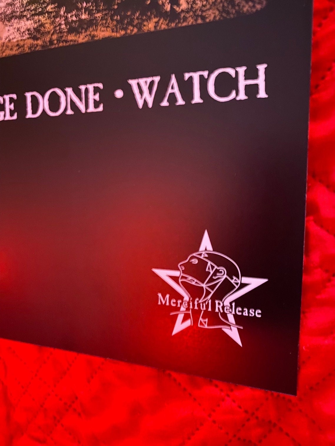 The Sisters of Mercy The Damage Done Poster Print sold by Ilia Dimitrov ...