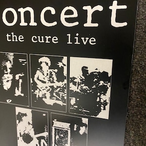 The Cure Concert Live 11x17 Poster Print - Etsy