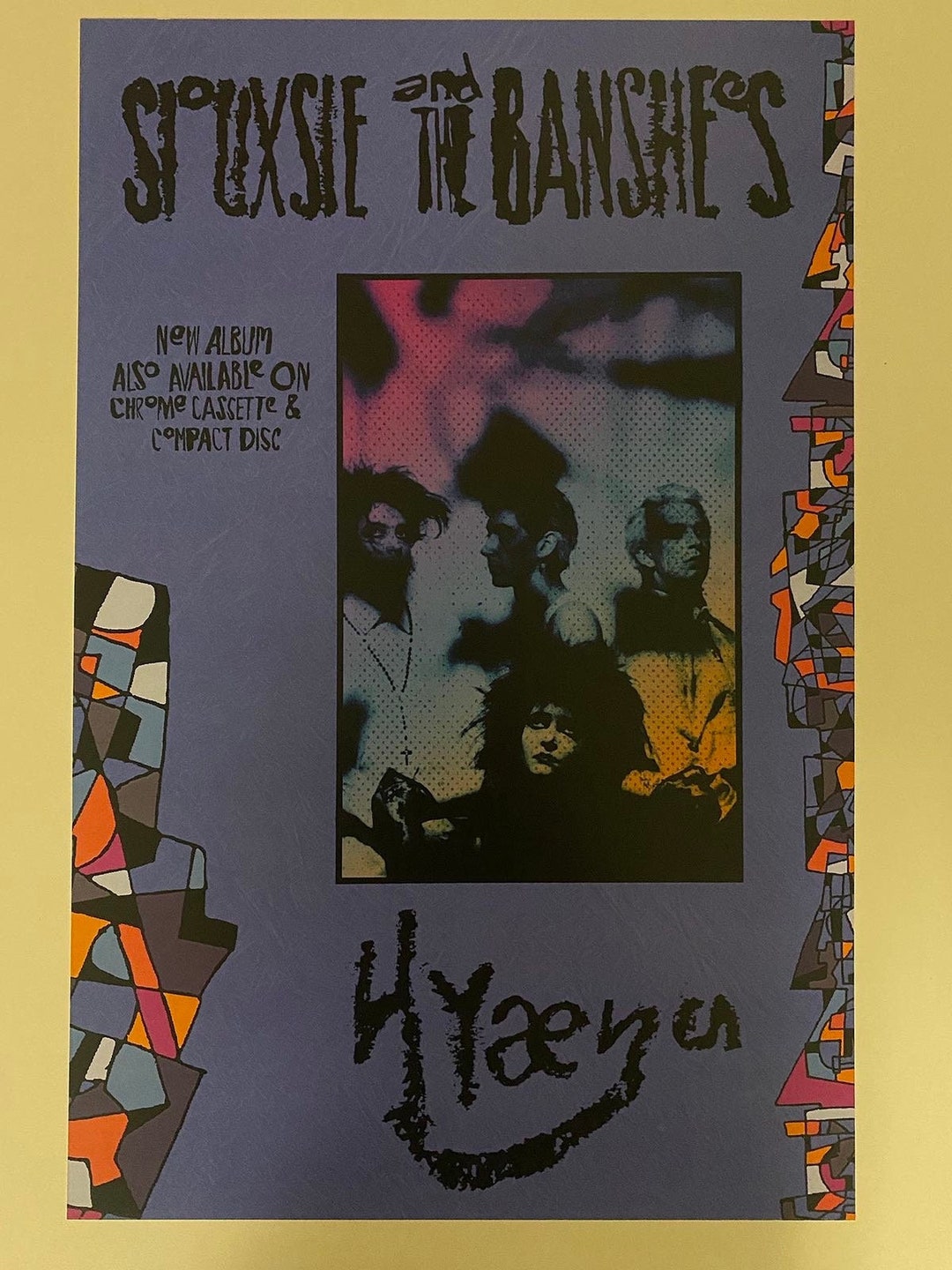 Siouxsie & the Banshees Hyaena 11x17 Poster Print - Etsy