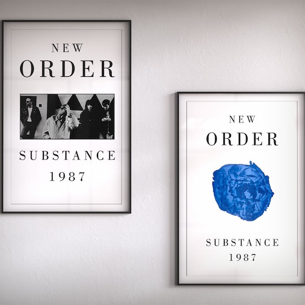 New Order Poster - Etsy