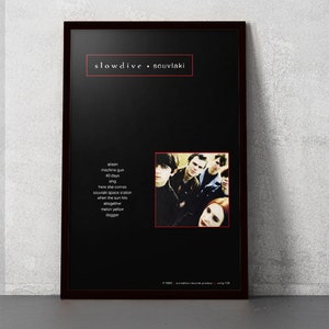 Slowdive - Souvlaki - 11x17 Poster Print - Etsy