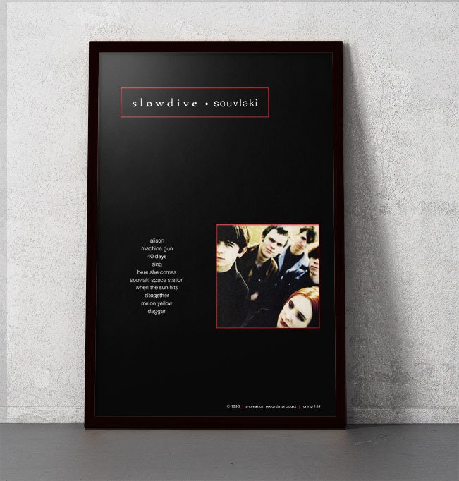 Slowdive - Souvlaki - 11x17 Poster Print - Etsy