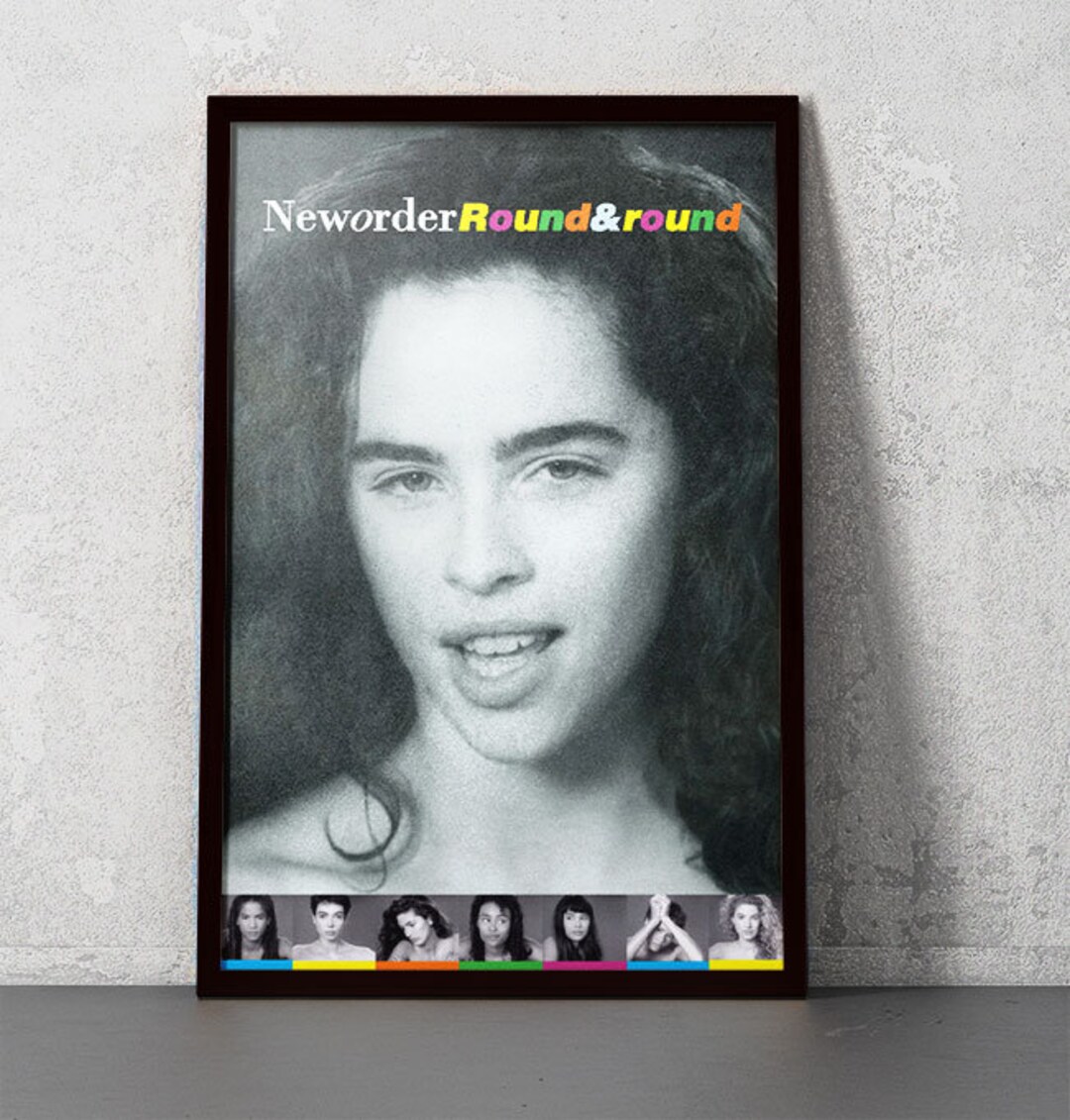 New Order Round and Round 11x17 Poster Print - Etsy