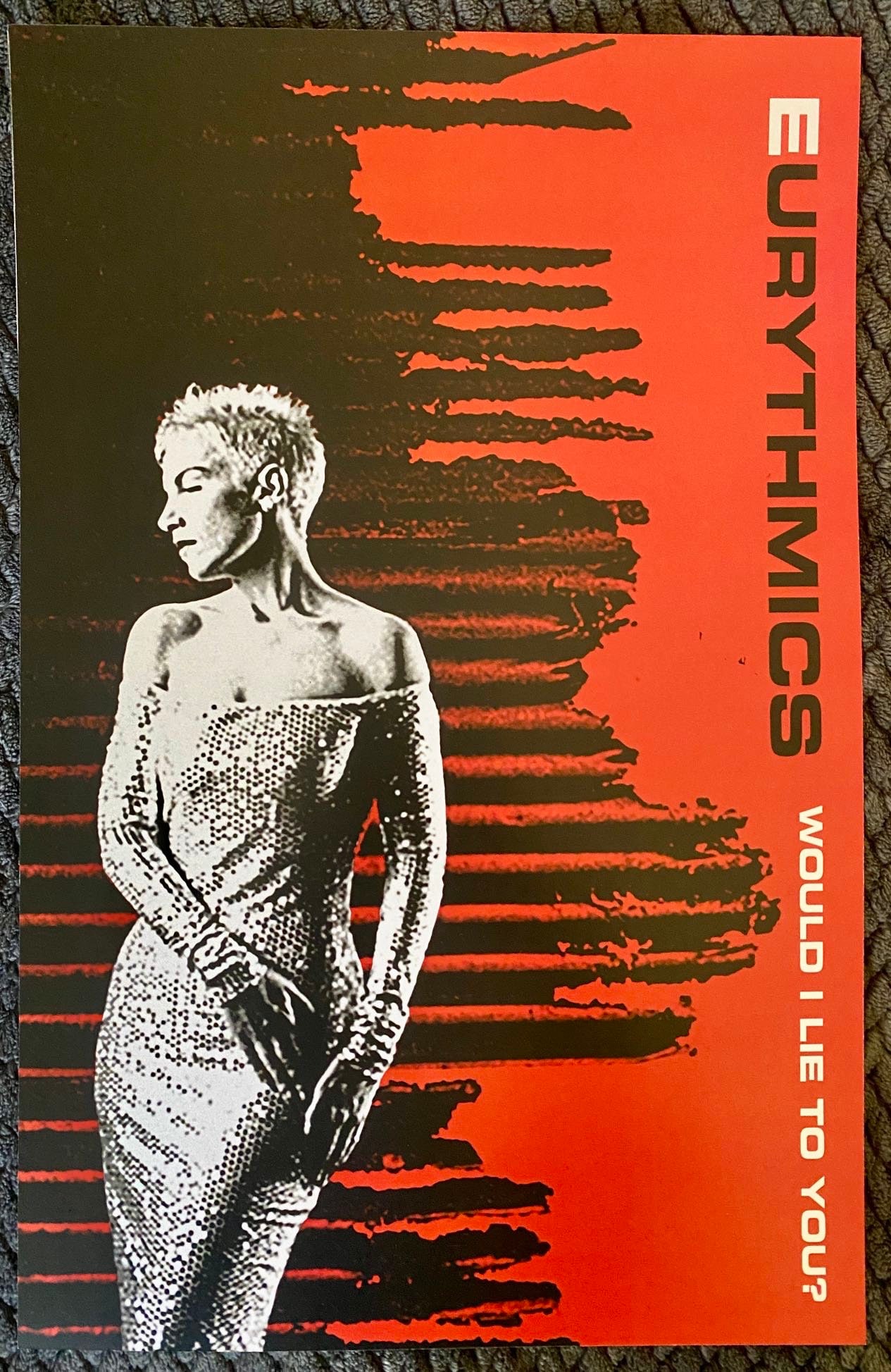 N€W Wave/Post Punk Poster Lot: The Damned, The Smiths, Eurythmics, Echo ...