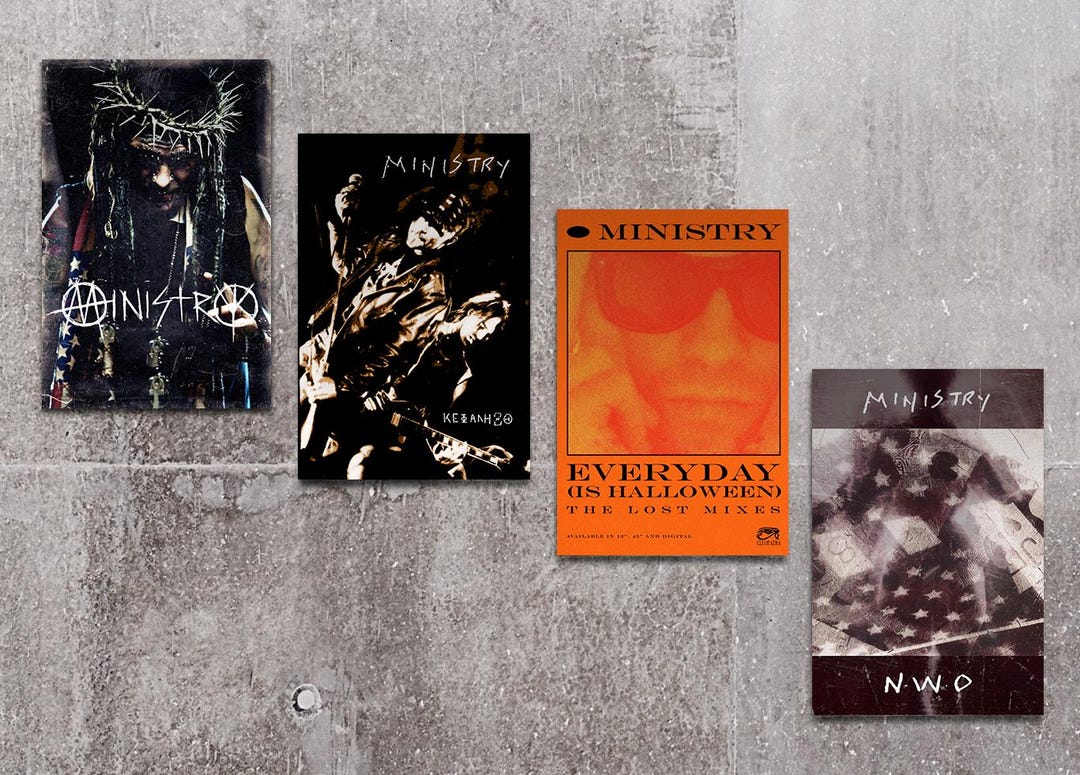 Ministry - 11x17 Poster Prints - Etsy