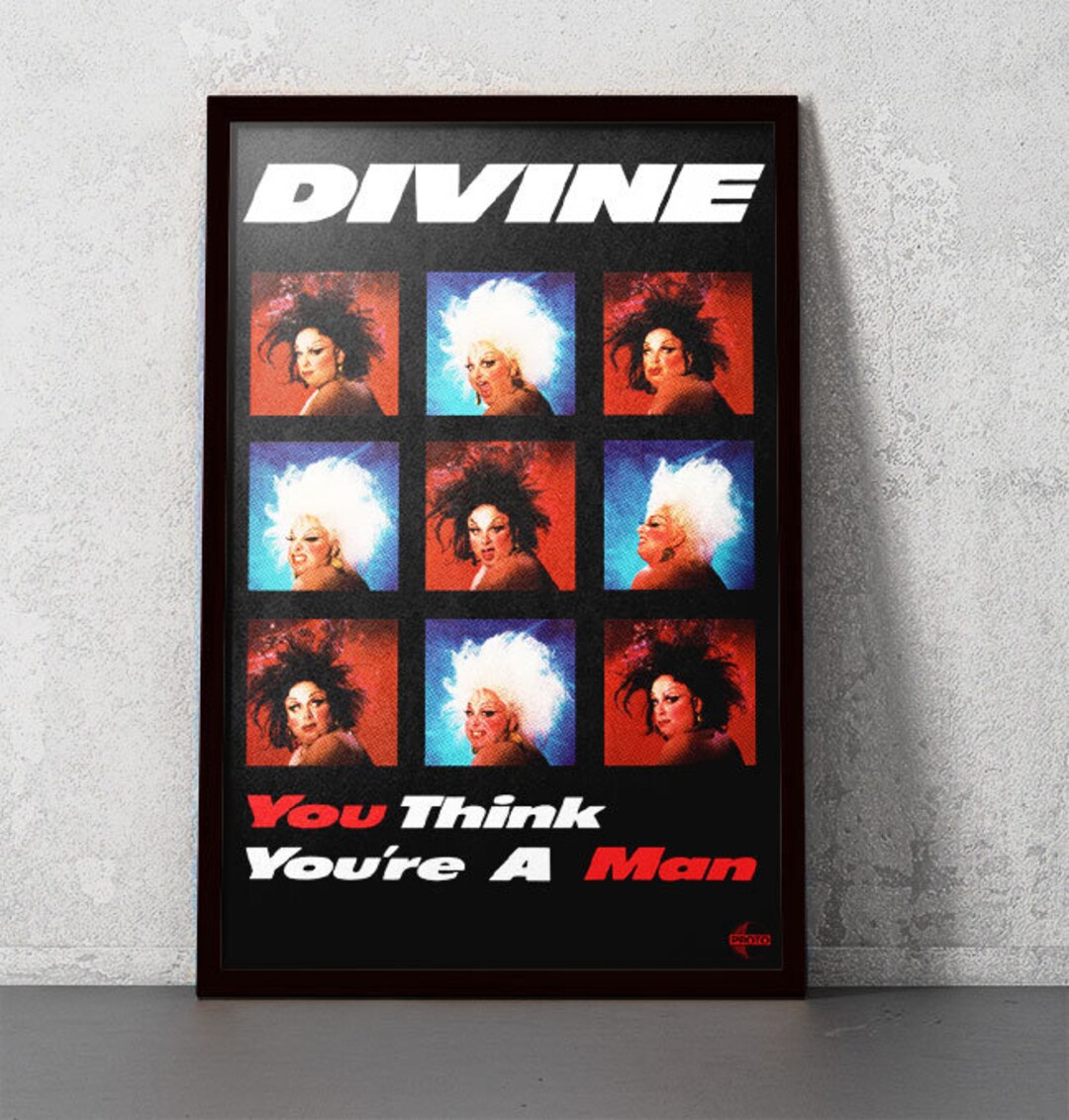 Divine - You Think You're A Man - 11x17 Poster Print - Etsy