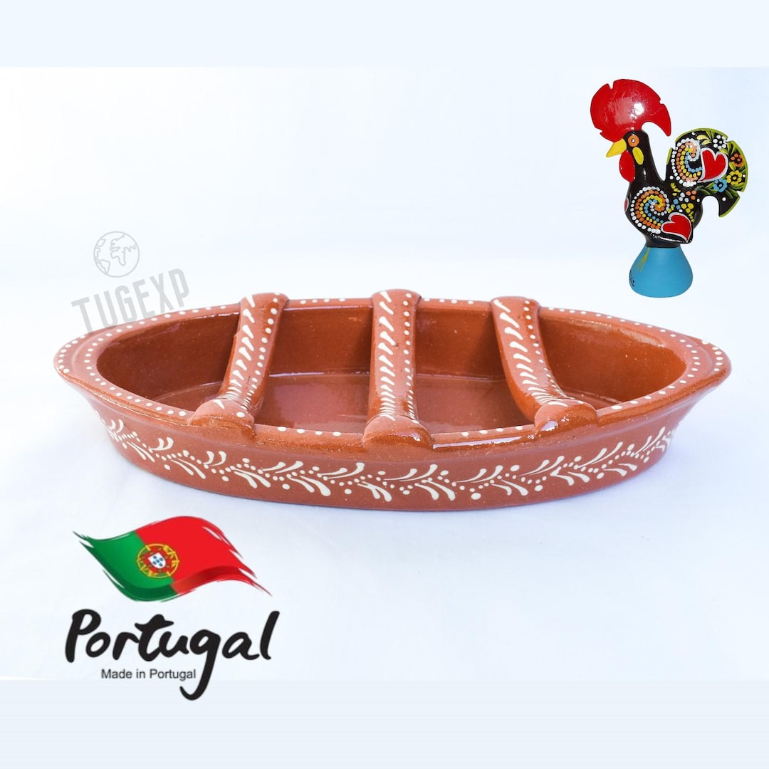 Terracotta Cooking Dish Handmade Clay Cooking Dish Chourico Roast ...