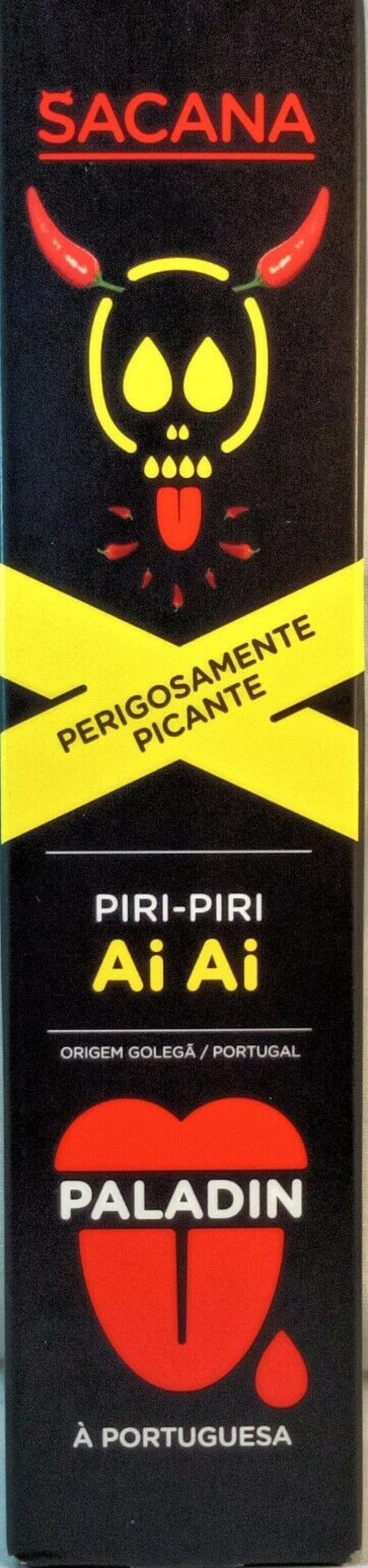 Portugal Extremely Hot Sauce Piri Piri Sacana Ai Ai Paladin 75 Ml 2.54 ...