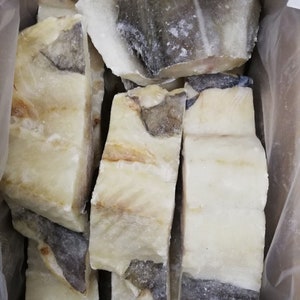 CODFISH SALTED Dry 500g Portuguese Dried Bacalhau 17.64oz Cod Fish 1.10 ...