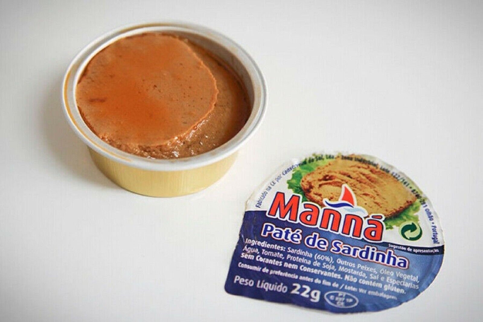 20 X 22g Portugal Cans Sardine Spread Manná Fish Pate Paste Portuguese ...