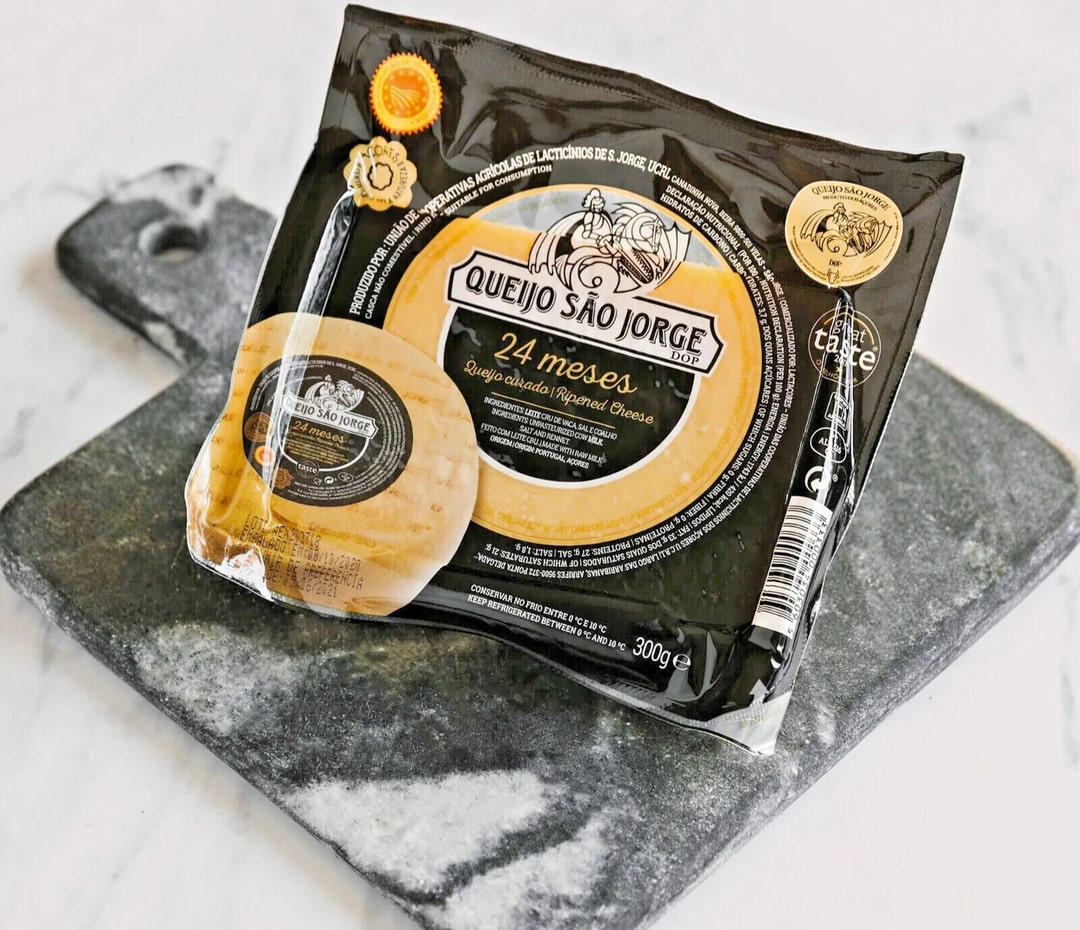 Cheese Sao Jorge Azores Island 24 Months Ripened 300g 10.58 Oz ...