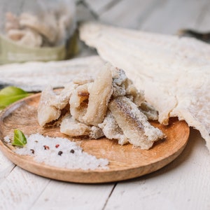 Portugal Shredded Paloco Cod Dried Bacalhau Codfish Salted Dry 400g ...
