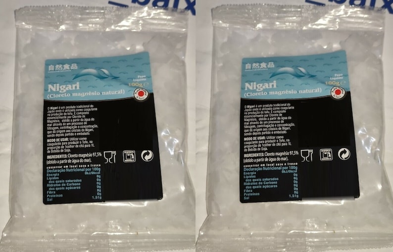 Natural Nigari Tofu Coagulant 200g Japanese Magnesium Chlorid - Etsy