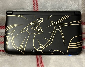 Limited Charizard Nintendo 3DS XL Bundled W/ 64gb SD, Games, Stylus and ...