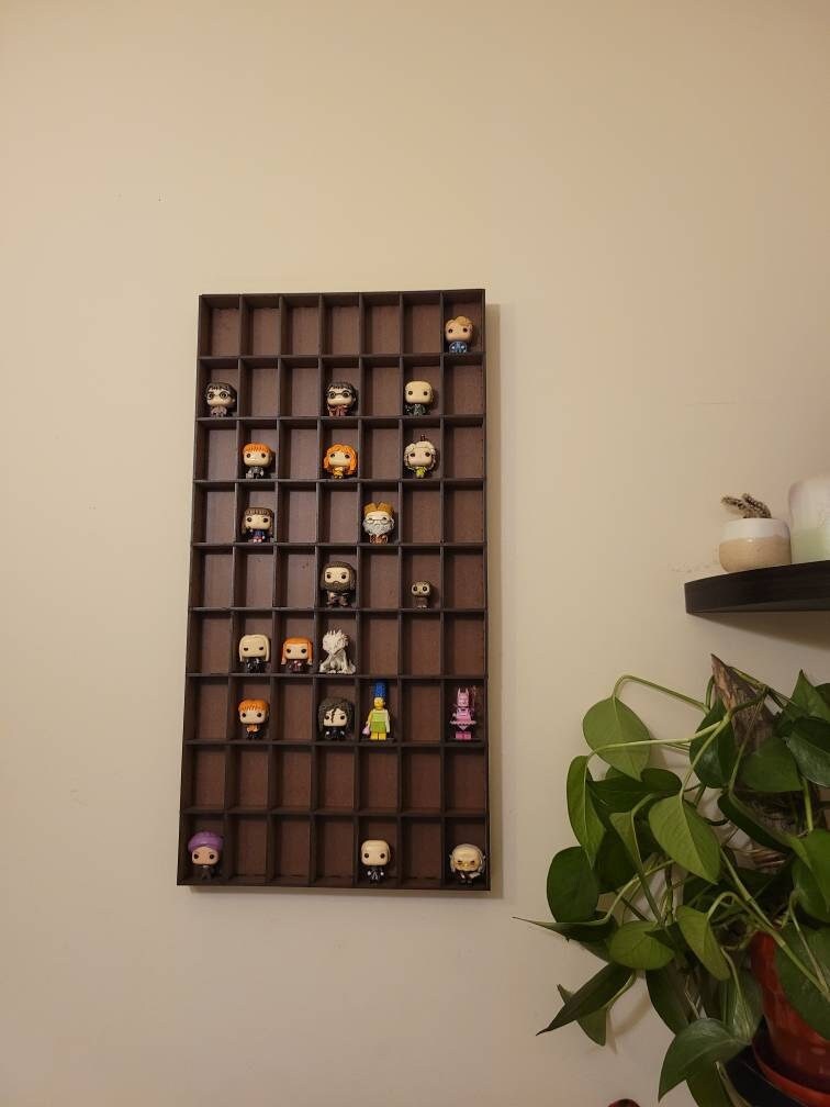 DIY 63 Count Extra Large LEGO Minifig Display Case Kit With Mounting ...