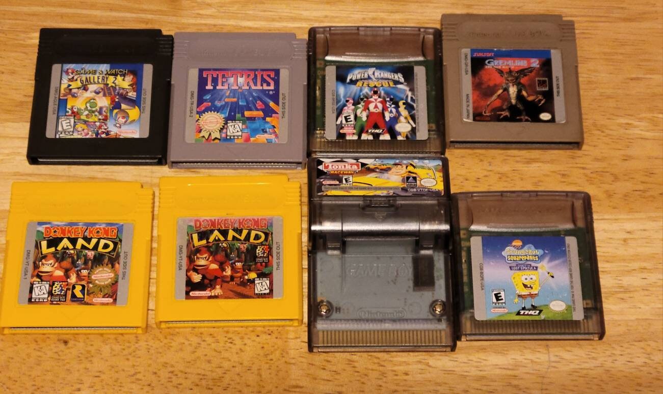 Authentic Gameboy Classic/color/advance Games Pick Your Games - Etsy