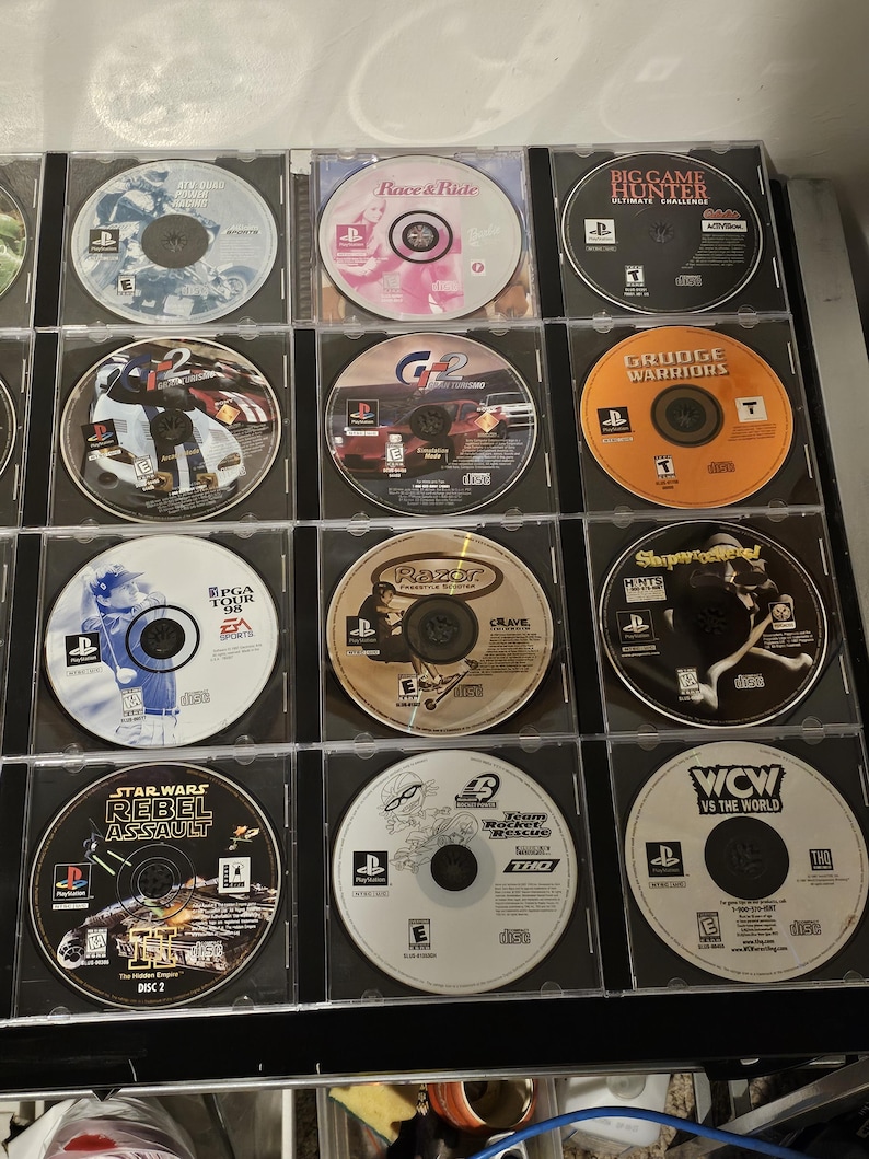 Playstation 1 Games Disc Only - Choose Your Games! - Etsy