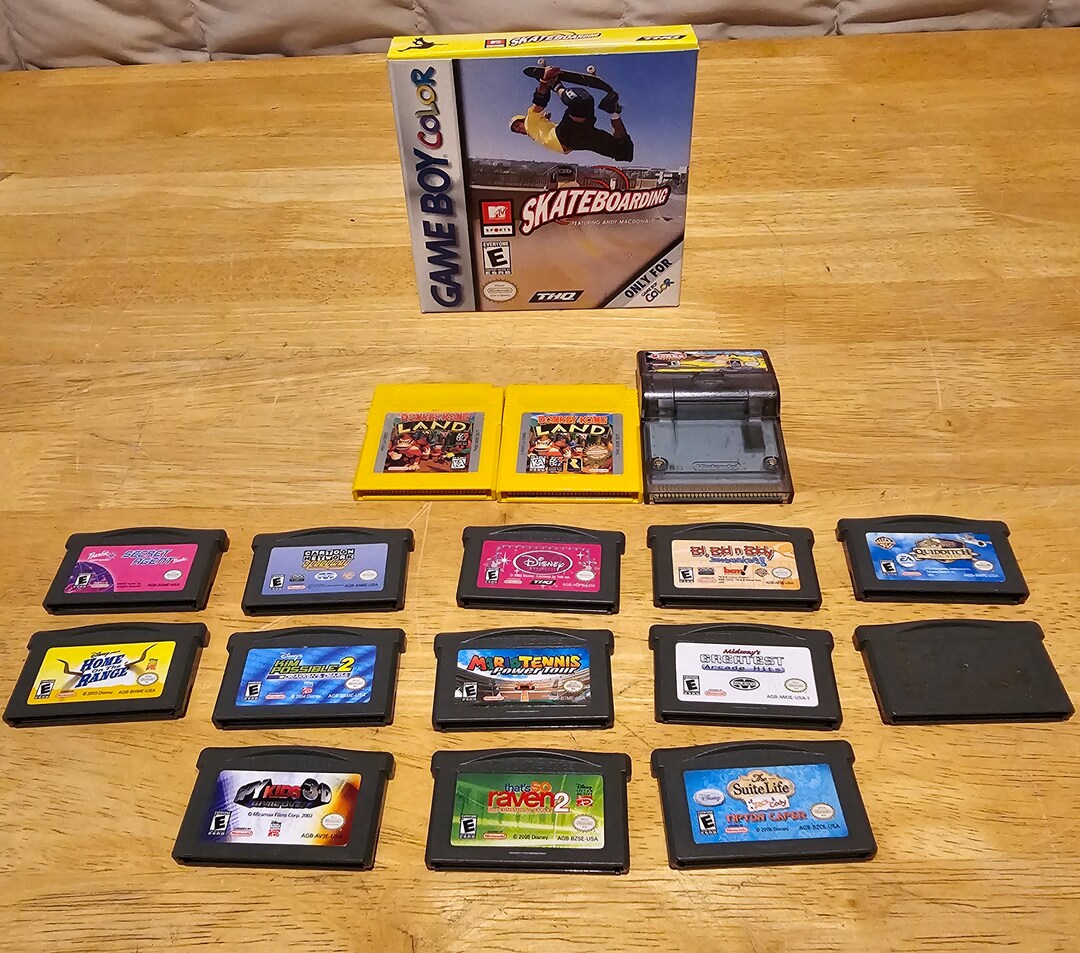 Authentic Gameboy Classic/color/advance Games - Pick Your Games! - Etsy