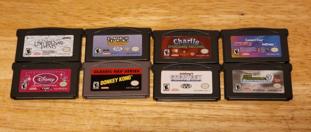 Authentic Gameboy Classic/color/advance Games Pick Your Games - Etsy