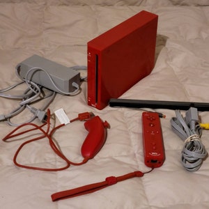 Wii Console & Controllers Game Good Condition - Etsy