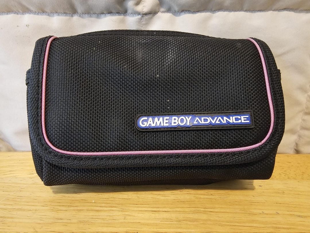 Official Pink/black Game Boy Advance Case - Etsy